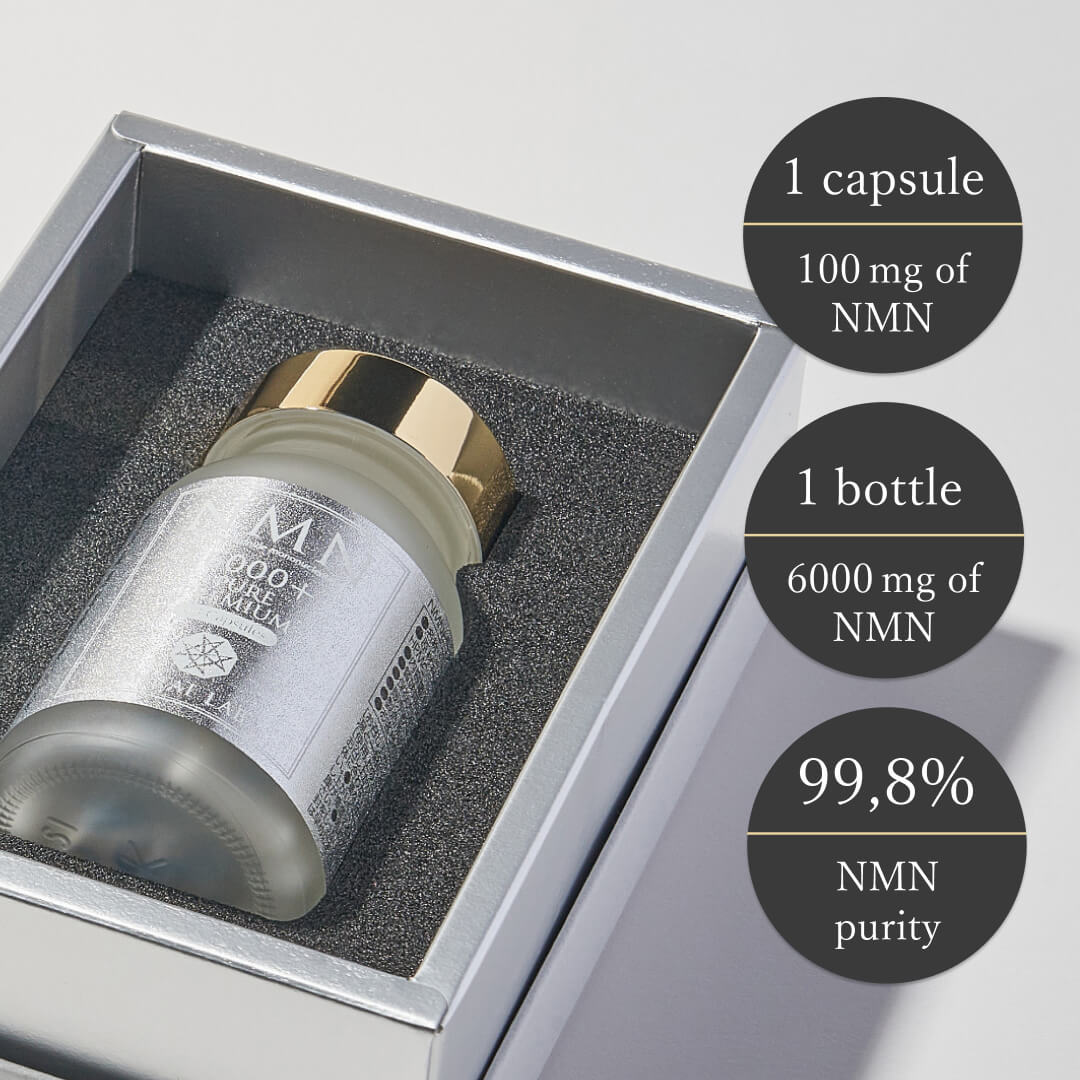 NMN 6000 Pure Premium Plus - Mirai Lab's NMN Supplements